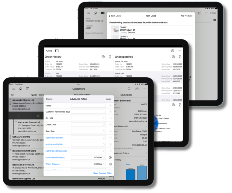 Sales App for Reps and Agents